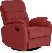 Křeslo ELEGANT 3 polohovací, vínová (soro 60)