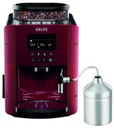 Krups - Automatický kávovar s nádobou na mléko ESSENTIAL 1450W/230V červená