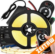 Sada COB Neon LED pásků 12V 5m 320 diod 60W 8mm Dálkové ovládání
