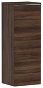 Hansgrohe Xelu Q - Boční skříňka 40x107x35 cm, 1 dvířka, panty vlevo, tmavý ořech/chrom 54130000