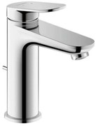 Duravit Wave - Umyvadlová baterie s výpustí, MinusFlow, chrom WA1022001010