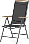Zahradní židle Autronic AZC-W1408 GREY