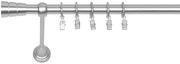 Dekodum Jednořadá Garnýž Walec Basic 19 mm matný chrom 160 cm