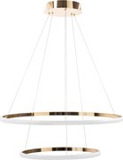 Toolight Toolight, LED závěsné osvětlení 40/60cm, 61W, 3000K, LHJ007-CP2, zlatá, OSW-60004