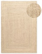 Oboustranný/ručně tkaný jutový koberec ve světle přírodní barvě 200x300 cm Juno – Hanse Home