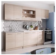 Kuchyňská linka MARISA 260 cm dub sonoma 5905815720943