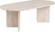 Béžový pololesklý konferenční stolek 60x119 cm Sable – Kalune Design