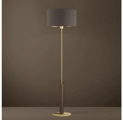 Eglo 390338 - Stojací lampa SANTANDRIA 1xE27/40W/230V hnědá/zlatá