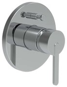 Laufen Lua - Baterie pod omítku, pro 2 spotřebiče, chrom H3210860040101