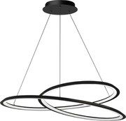 Toolight Toolight, LED závěsné svítidlo APP1194-CP, černá-bílá, OSW-40025