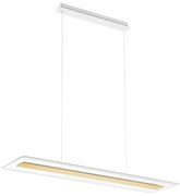 Linea Light 8939 - LED Lustr na lanku ANTILE LED/45W/230V CRI 90 bílá/zlatá