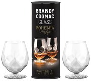 BOHEMIA PRESTIGE DESIRE SKLENICE NA KOŇAK V TUBĚ 530 ML SADA 2KS