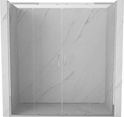 Mexen Exo, 2-křídlé posuvné 170x200 cm, 6mm čiré sklo, chromový profil, 8152-170-000-01-00