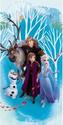 Froté osuška FROZEN 2 Blue 70 x 140 cm