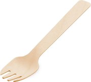 Wimex 66761 - dřevěná vidlička na moučník 10,5 cm - 100 ks