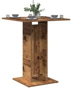 Bistro stolek old wood 60 x 60 x 75 cm kompozitní dřevo