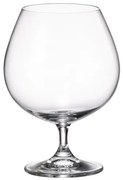 Crystal Bohemia Sklenice na koňak COLIBRI 690 ml, 6 ks