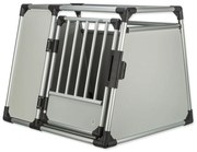 Přepravka pro domácího mazlíčka ve stříbrné barvě 75x94 cm Trixie L–XL – Plaček Pet Products