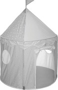 Dětský stan, O 100 cm, polyester, šedá