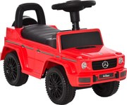 HOMCOM Dětský Elektronický Vozík Mercedes Benz Licencovaný S Edicí Trunk, Klakson a Světla 12-36 Měsíců - Červená | Aosom