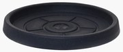 Miska pod květináč PLATO, plast, Ø 30 cm, antracit