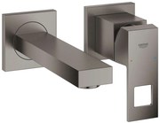 Grohe Eurocube - Umyvadlová baterie pod omítku, 2-otvorová instalace, kartáčovaný Hard Graphite 19895AL0