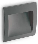 ILUX 255514 LED Venkovní zápustné svítidlo do zdi Ideal Lux WIRE AP BIG ANTRACITE 255514 4W 200lm 3000K IP65 14cm antracitové - IDEALLUX