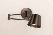 Nástěnné svítidlo Snap Fosca Coffe Brown Mini
