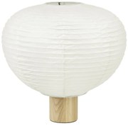 Bílá stolní lampa s papírovým stínidlem (výška 32 cm) Kami – Blomus