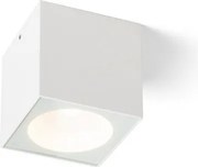 RED R13624 SENZA SQ stropní bílá čiré sklo 230V LED 6W IP65 3000K - RED - DESIGN RENDL