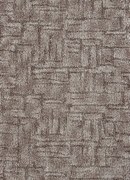 Breno Metrážový koberec DOBRO 43 (Ultratex), šíře 400 cm, Hnědá/Vícebarevné
