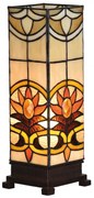 Stolní lampa Tiffany Fleur – 12x12x35 cm