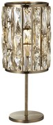 Searchlight EU6584AB Stolní lampa glamour BIJOU patina