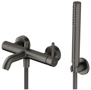 OMNIRES Y - Vanová baterie s příslušenstvím, kartáčovaný grafit Y1231GR