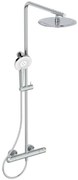 Ideal Standard CeraTherm - Sprchový set s termostatem, průměr 25 cm, 3 proudy, chrom A7704AA