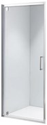 BPS-koupelny Sprchové dveře HYD-ZOCR 90 chrom/transparent pro instalaci do niky - bez vaničky