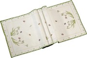 Villeroy&Boch Villeroy & Boch Colourful Spring gobelínový běhoun Snowdrop 143 × 49 × 0,2 cm