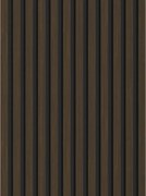 Mexen Lam-B, akustické stěnové lamely 275 × 30 cm, HDF deska 4 mm, technická dýha, ořech pálený, S100-275307-3015-024