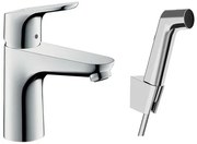 Hansgrohe Focus umyvadlová baterie s bidetovou sprškou chrom 31927000