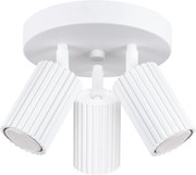 Sollux Lighting Stropní svítidlo KARBON 3P bílé