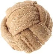 Coriolis s.r.o. Hračka pes animALL Kožený míč kůže, natural S 6cm