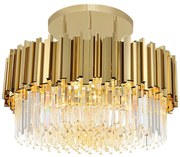Toolight Křišťálové stropní svítidlo APP1100-4CP Gold
