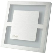 Schodišťové LED svítidlo Quadro, 1x LED 0,6w, 4000k, s