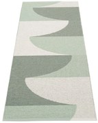 Zelený vnitřní a venkovní běhoun 70x180 cm Hill Army Misty Mint – Pappelina