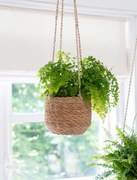 Závěsný květináč Woven Seagrass 16 cm Garden Trading