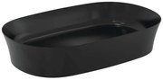Ideal Standard Ipalyss - Umyvadlo na desku, 60x38 cm, bez přepadu, matná černá E1396V3