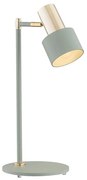Argon 4276 - Stolní lampa DORIA 1xE27/15W/230V zelená/mosaz