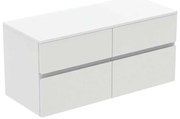 Ideal Standard Finesse - Umyvadlová skříňka, 120x51x56 cm, 4 zásuvky, matná bílá E3437Y1