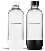 SodaStream - Láhev 1 l, 2 ks, bílá/černá 42007061