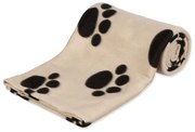 Béžová fleecová deka pro psa 150x100 cm Trixie Barney – Plaček Pet Products